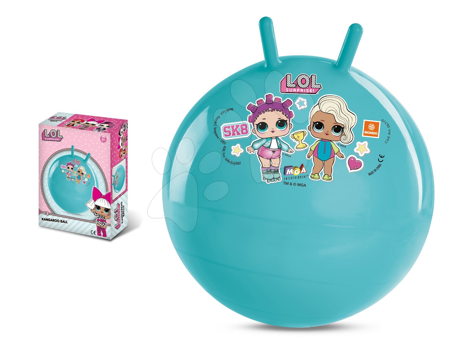 Lopta na skákanie Kangaroo LOL Mondo