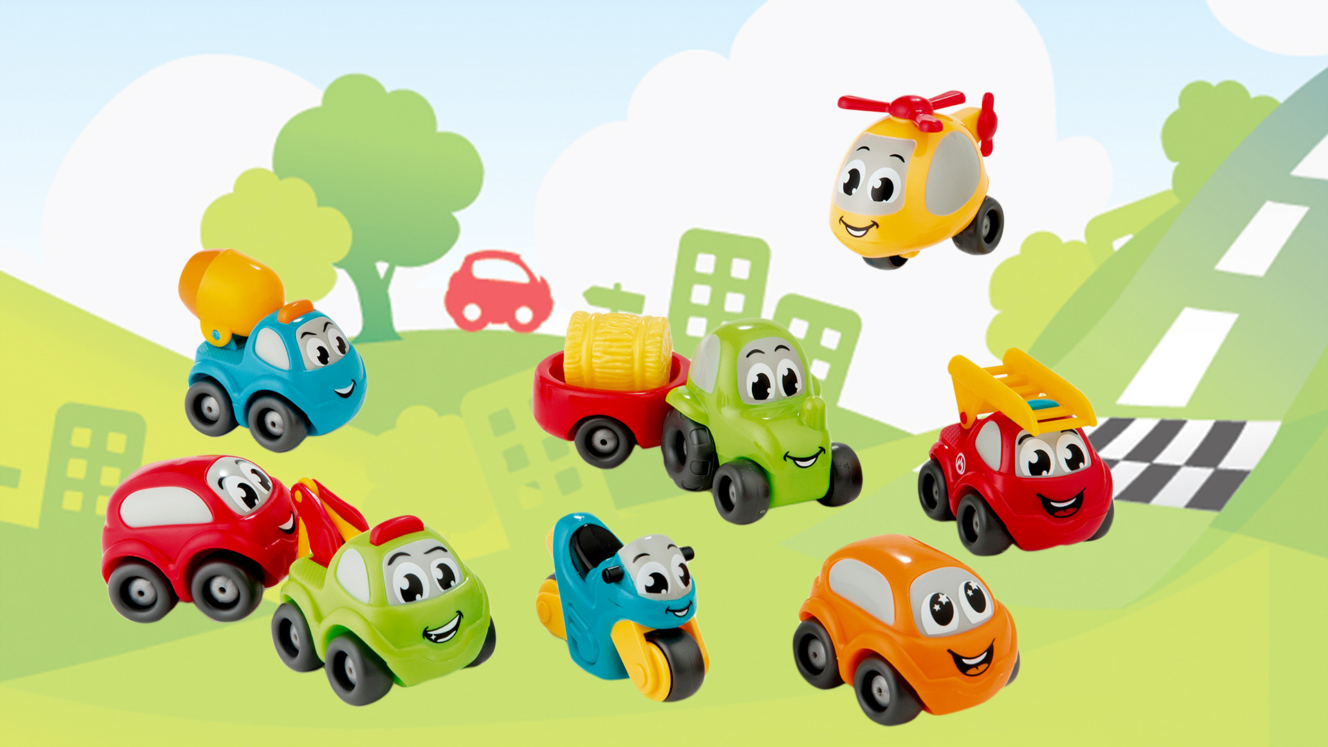 Autíčka pro malé děti | Medvidkovehracky.cz